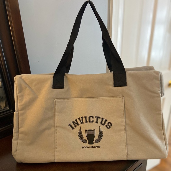 Paco Rabanne | Bags | Paco Rabanne Invictus Grey Duffle Bag Nwot | Poshmark